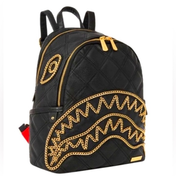 Sprayground | Bags | Limited Edition Mini Sprayground Black And Gold ...